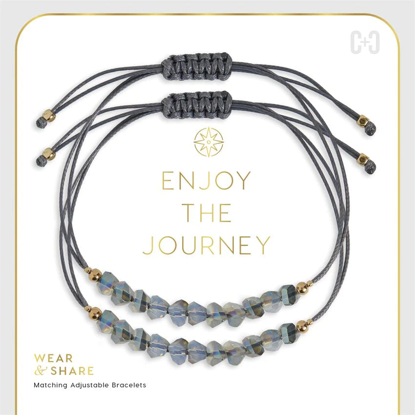 Wear + Share Bracelet Set - Enjoy The Journey – River District Retail LLC